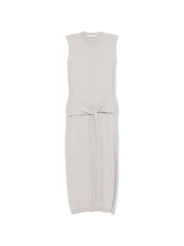 LEMAIRE Cotton Knotted Dress - Multicolor