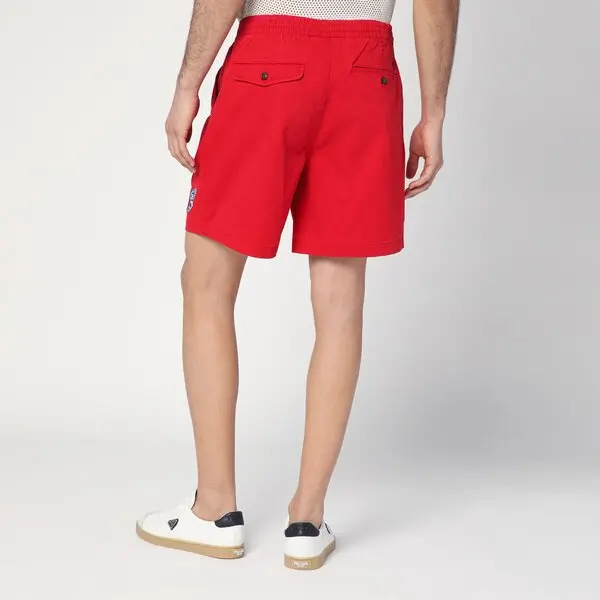 Polo Ralph Lauren Classic-fit Stretch Cotton Bermuda Shorts - Red