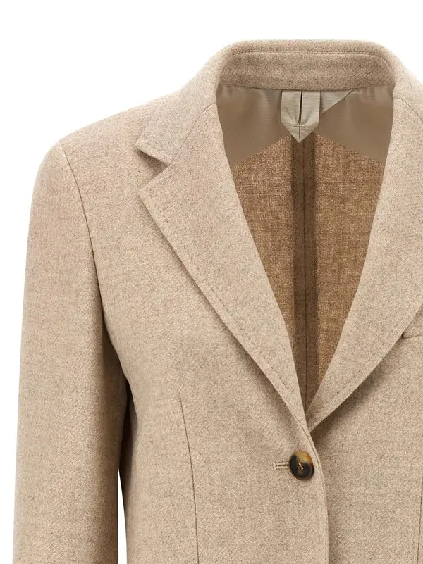 Max Mara Caraffa Single-breasted Blazer