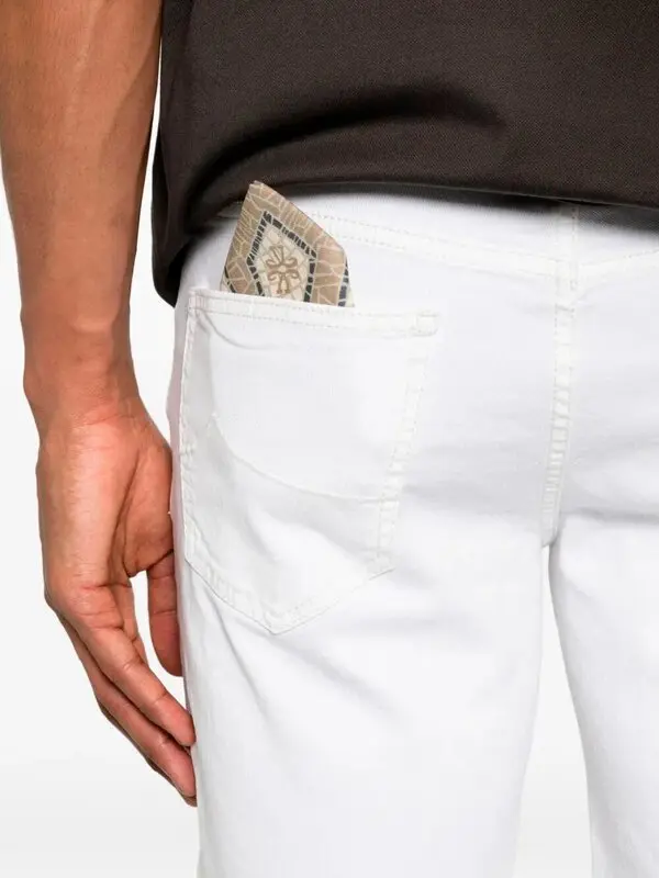 Jacob Cohen Nicolas Slim Fit 5-pocket Bermuda Shorts - Multicolor