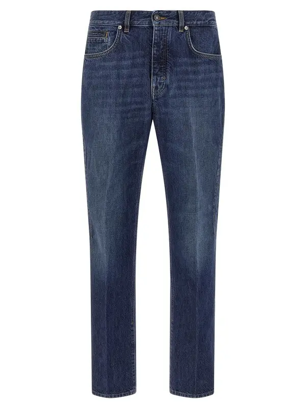 Givenchy Straight Leg Jeans - Blue
