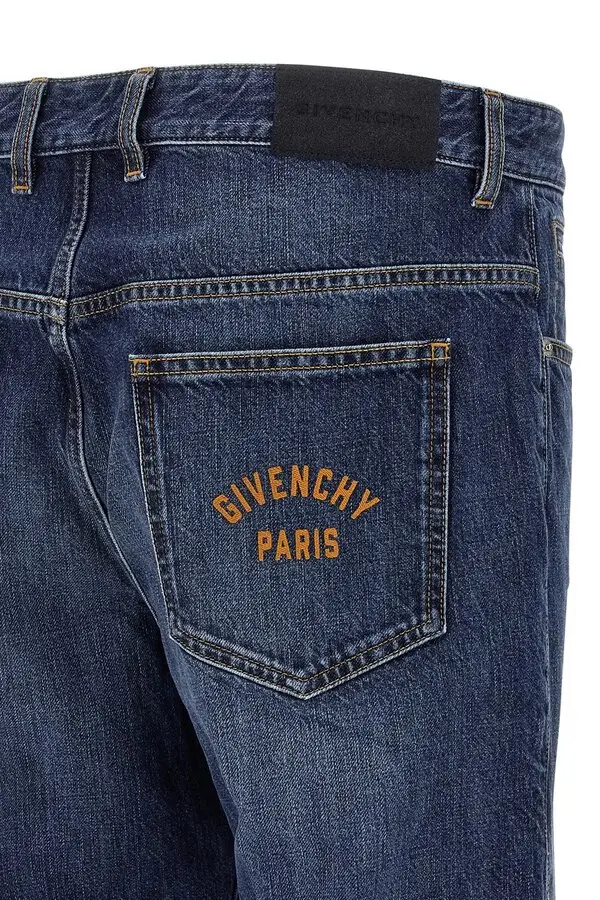 Givenchy Straight Leg Jeans - Blue