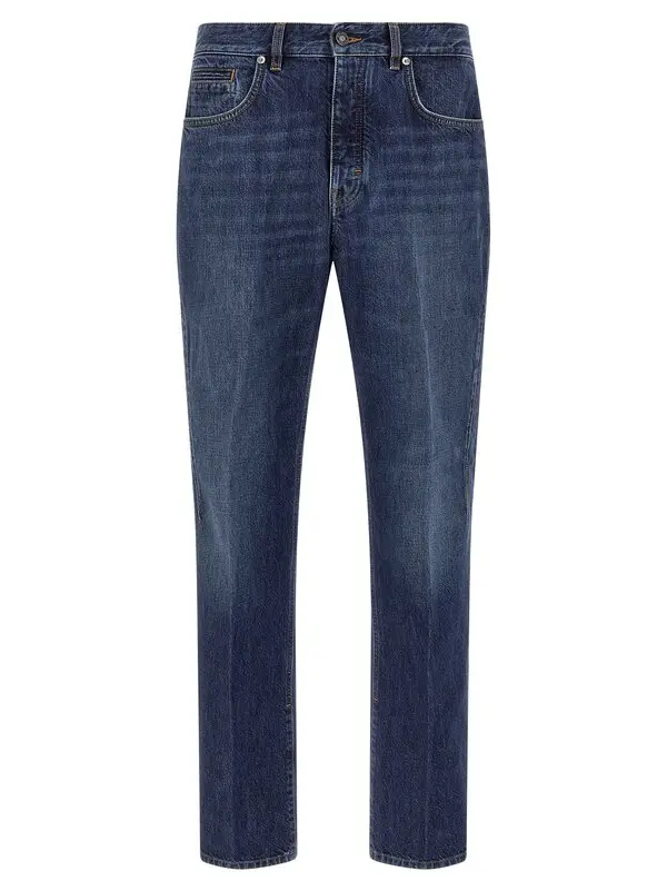 Givenchy Straight Leg Jeans - Blue