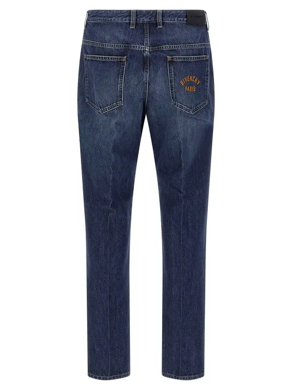 Givenchy Straight Leg Jeans - Blue
