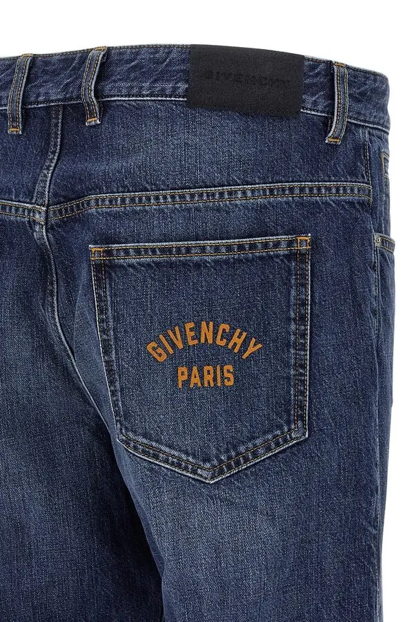 Givenchy Straight Leg Jeans - Blue