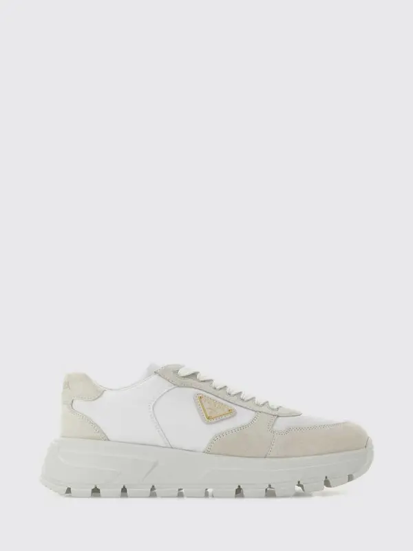 Prada Lamb Ovis Aries Aries Sneakers - White