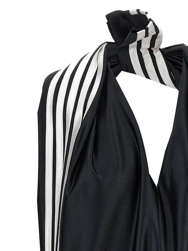 Balenciaga Tracksuit' Sleeveless Mini Dress With Contrast Details