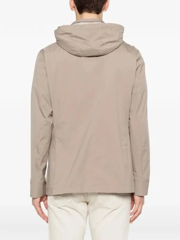 MONTECORE Double-breasted Jacket With Hood