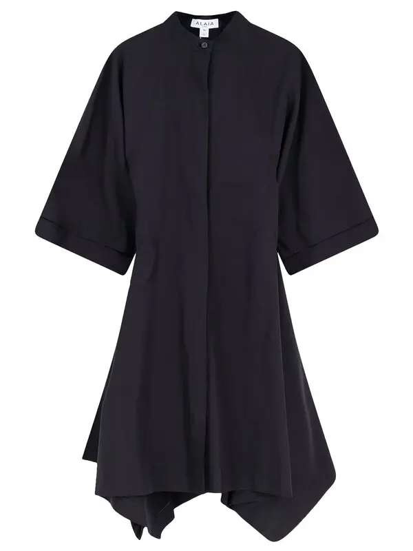 Alaïa Paneled Viscose Dress