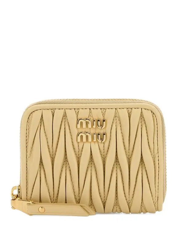 Miu Miu Leather Coin Wallet - Multicolor
