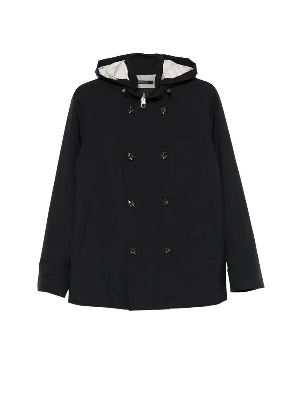 MONTECORE Double-breasted Jacket With Hood