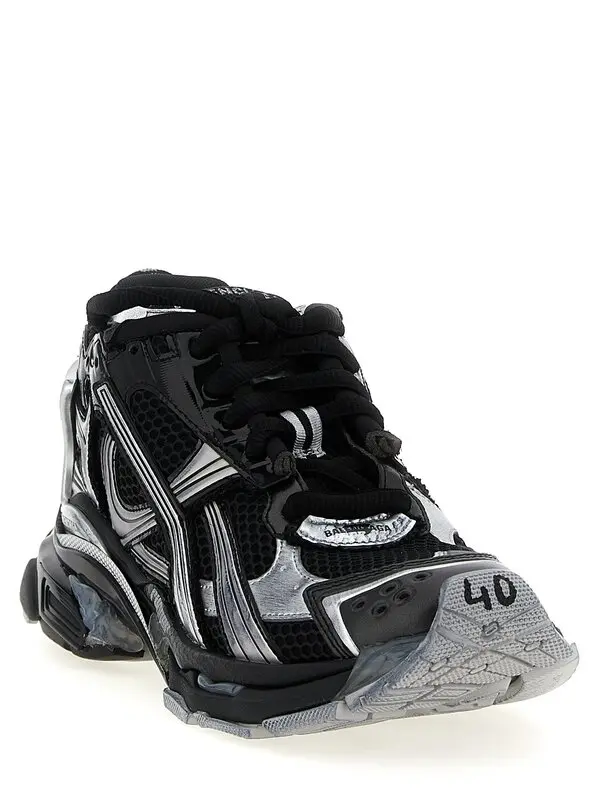 Balenciaga Runner" Sneakers - Black