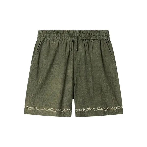 Isabel Marant Étoile Bermuda Shorts With Embroidered Hem