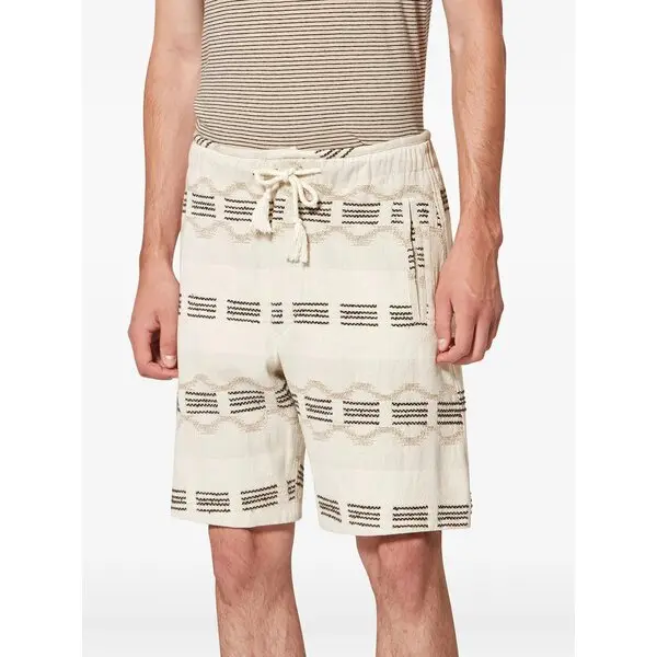 Isabel Marant Étoile Printed Cotton Blend Bermuda Shorts