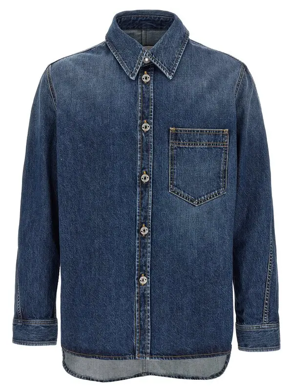 Givenchy Denim Overshirt - Blue