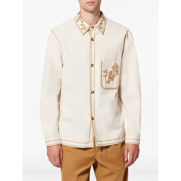 Isabel Marant Étoile Neutrals Jackets Shirt Jackets - Cream