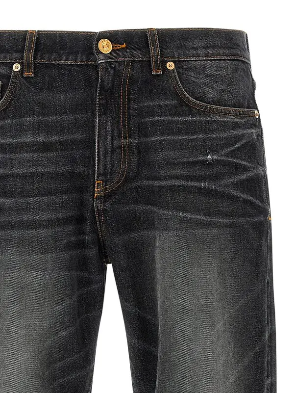 Versace Medusa Biggie Jeans - Black