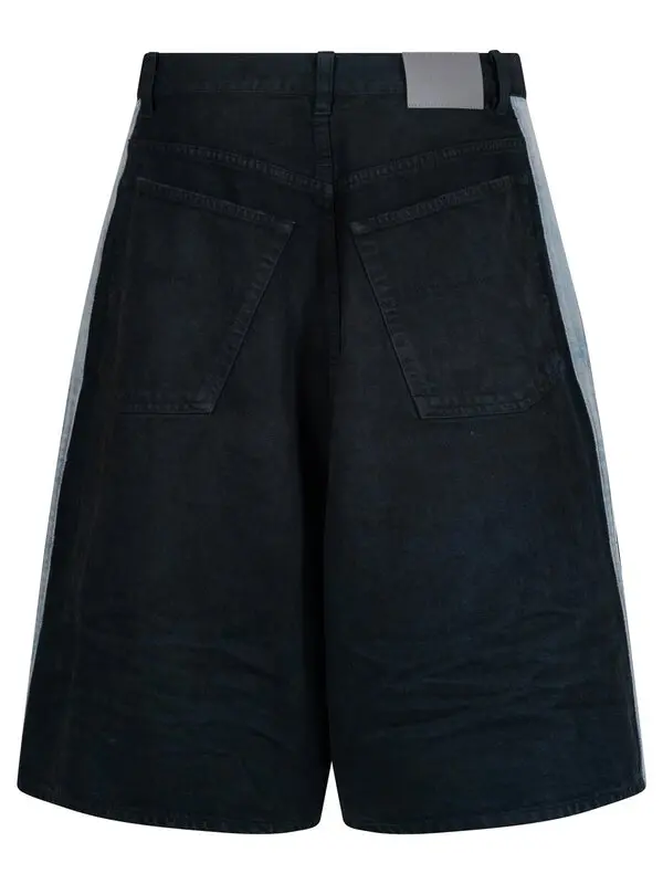Balenciaga Denim Piping Shorts