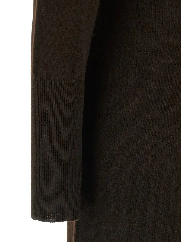 TOM FORD Ribbed Cashmere High Neck Dress