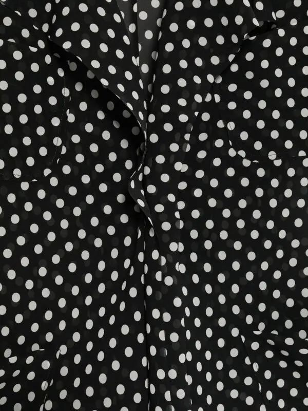 Junya Watanabe Polka-dot Ruffled Jacket