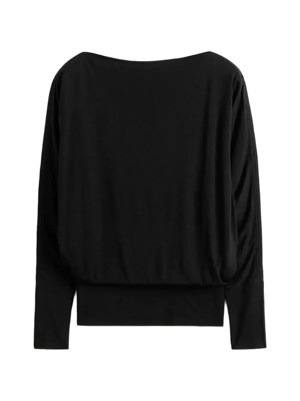 TOTEME Boat Neck Long Sleeve Sweater - Multicolor