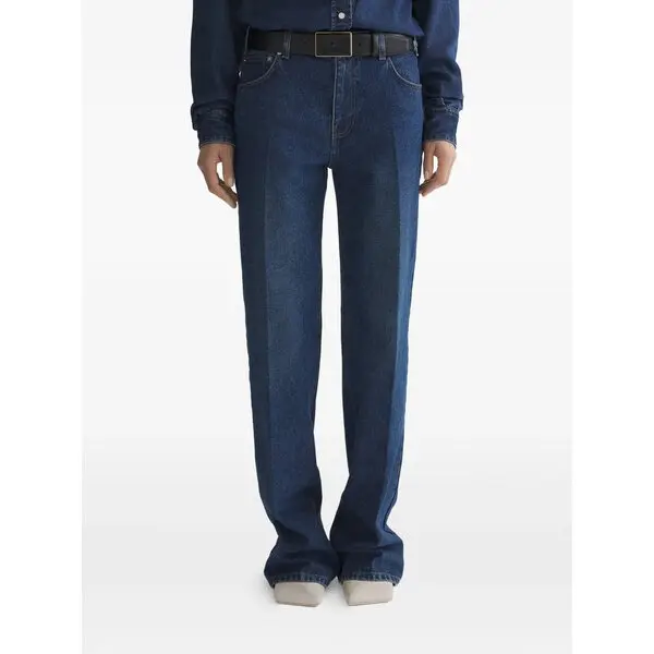 MUGLER Straight Leg Trousers