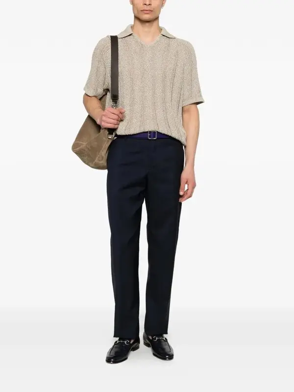 Fendi Wool Tailored Pants