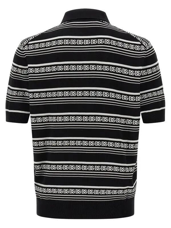 Dolce & Gabbana Knitted Polo Shirt