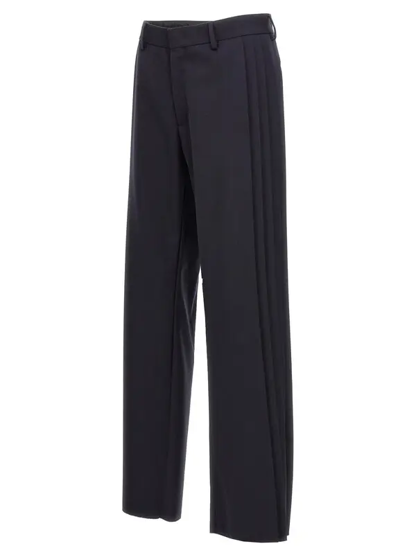 Fendi Wool Crêpe Tailored Pants