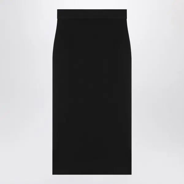 Saint Laurent Wool Pencil Midi Skirt