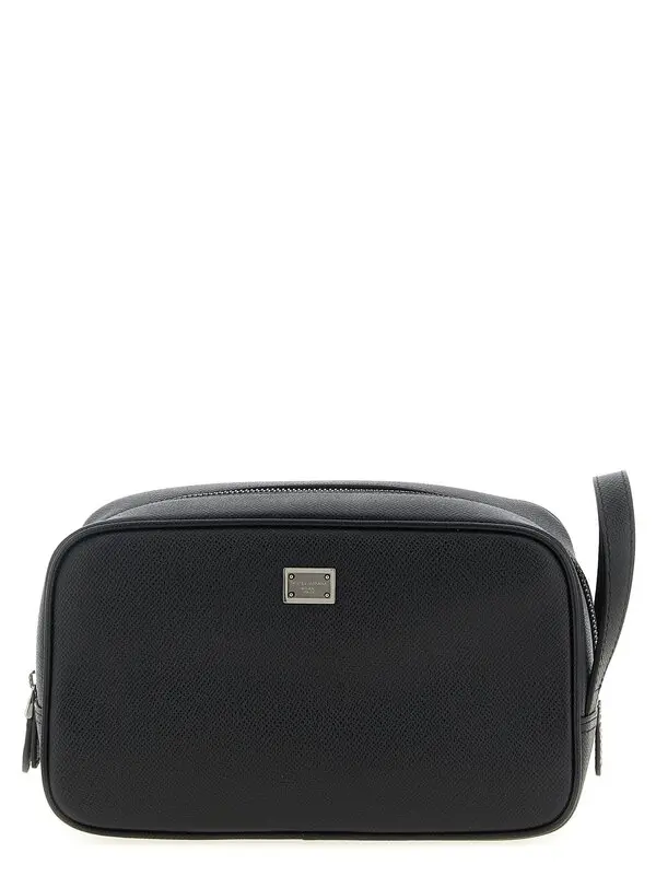 Dolce & Gabbana Sicily Calf Leather Bag - Black