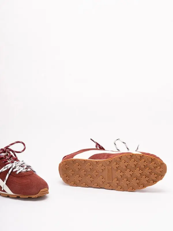 Dsquared2 Suede Lace-up Sneakers - Multicolor