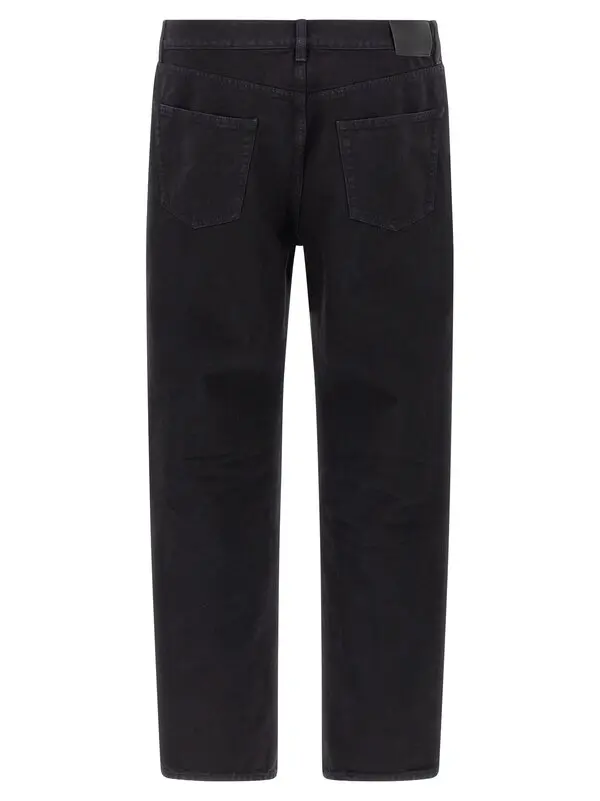 Saint Laurent Mick Straight Leg Jeans - Black
