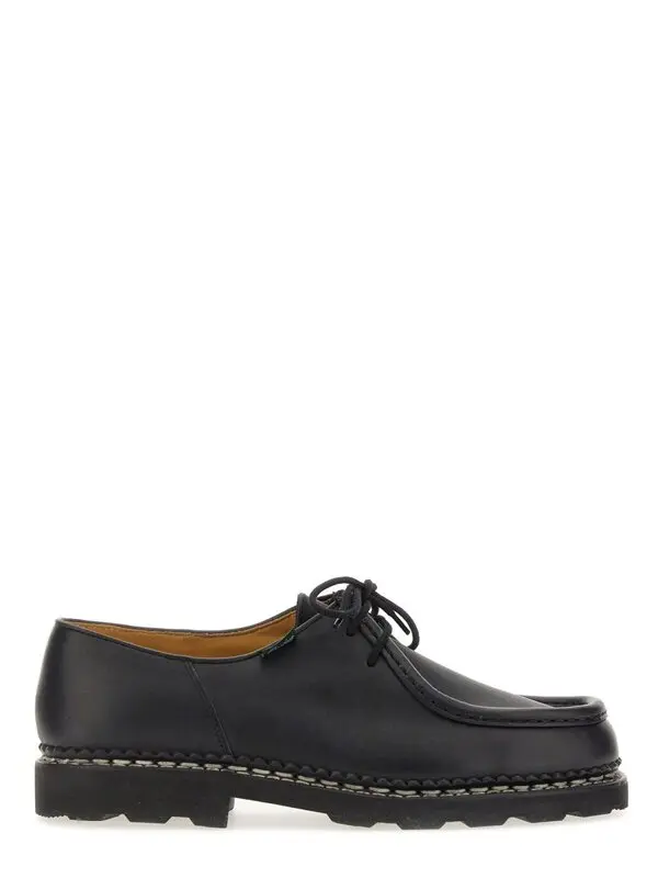Paraboot Michael Lace-up Leather Shoes - Black