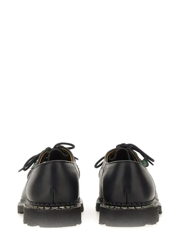 Paraboot Michael Lace-up Leather Shoes - Black