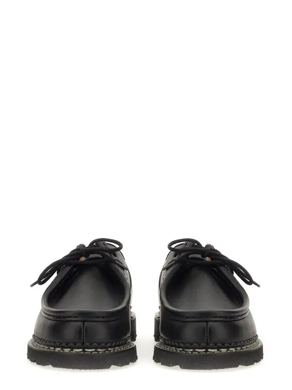 Paraboot Michael Lace-up Leather Shoes - Black