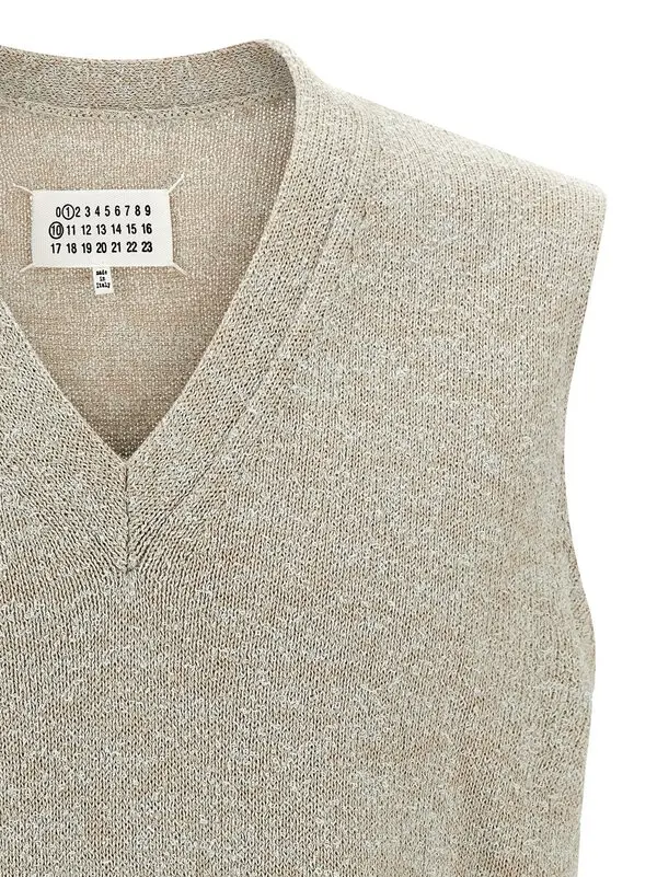 MAISON MARGIELA Bouclé Knit Vest