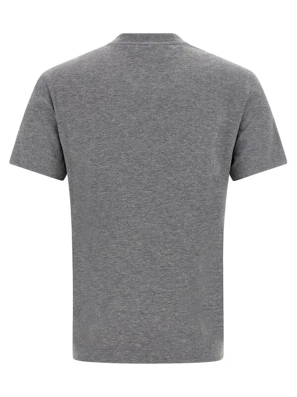 Fendi Roma 1925 Cotton Mélange Jersey T-shirt - Gray