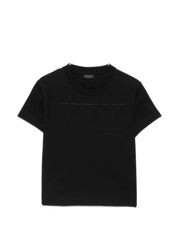 Gucci Cotton Logo Print T-shirt - Multicolor