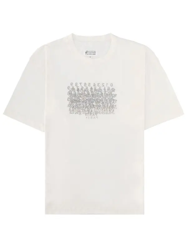 MAISON MARGIELA T-shirt Con Stampa