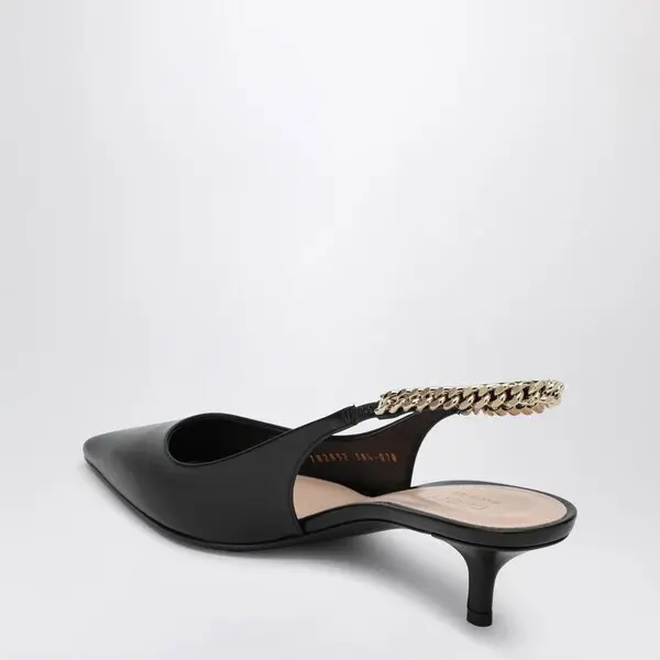 Gucci Signorina Pumps In Leather - Black
