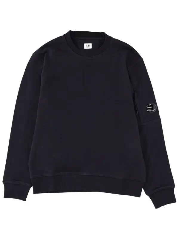 C.P. COMPANY Felpa In Cotone Crewneck Sweatshirt