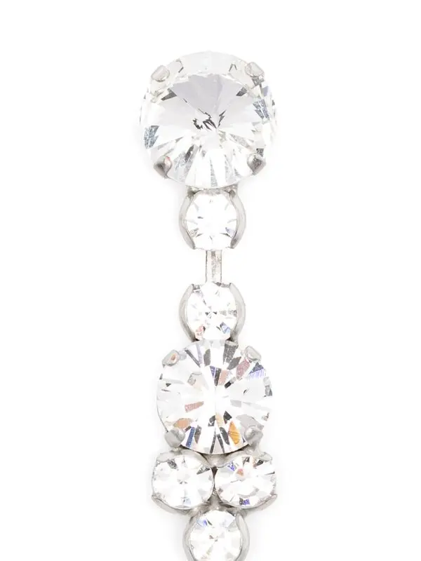 FORTE_FORTE Crystal Pendant Drop Earrings - Multicolor