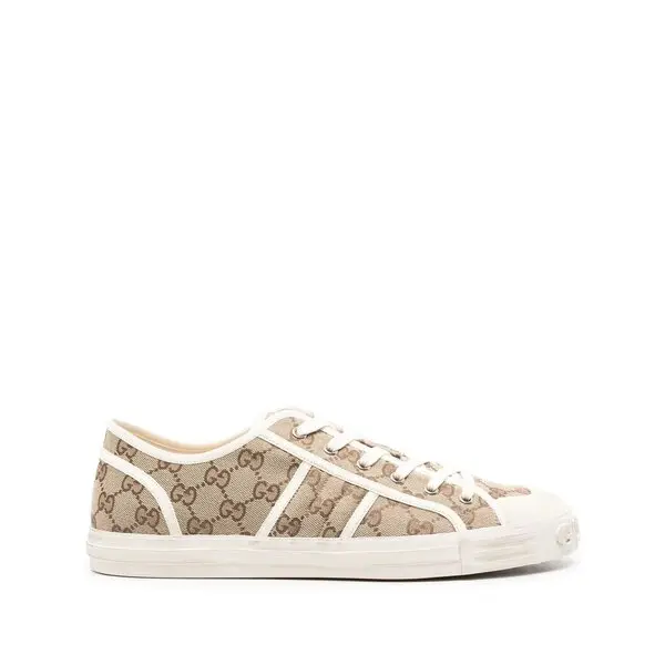 Gucci Gg Canvas Low-top Sneakers