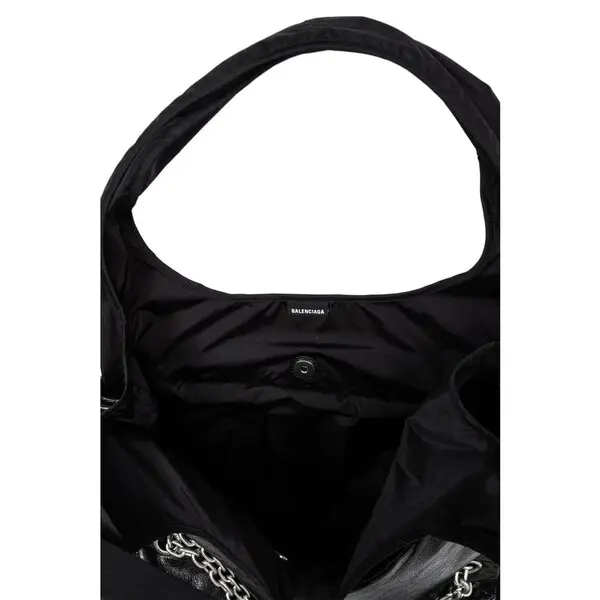 Balenciaga Calf Leather Tote Bag With Silver-tone Hardware