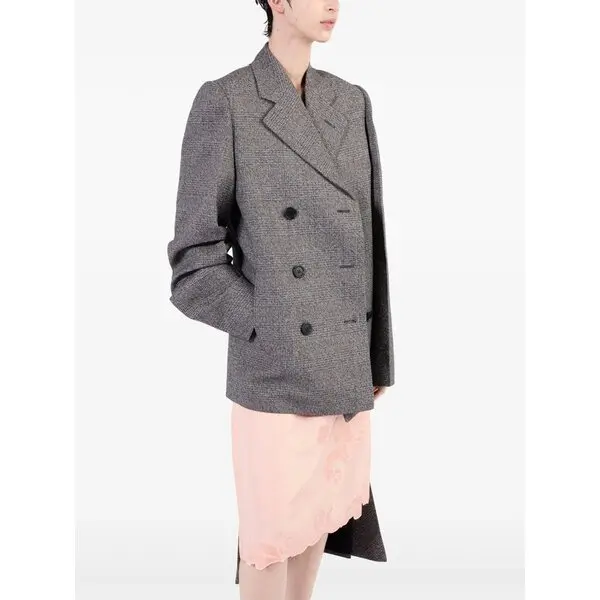 Prada Silk A-line Skirt With Embroidered Motif