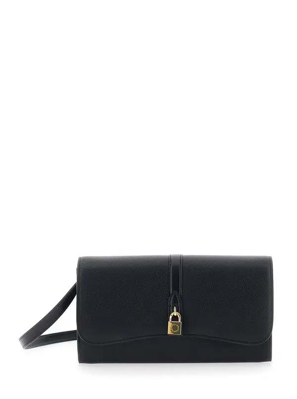 Stella McCartney Stella Ryder' Shoulder Bag With Logo Padlock Detail - Multicolor