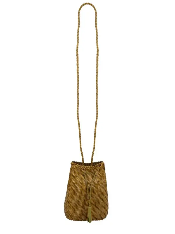Dragon Diffusion Pompom Double Jump Bucket Bag - Green