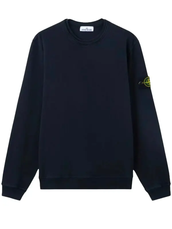 Stone Island Crewneck Sweatshirt - Blue