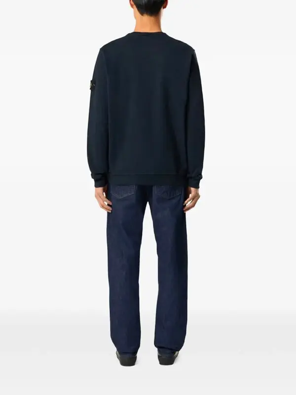 Stone Island Crewneck Sweatshirt - Blue